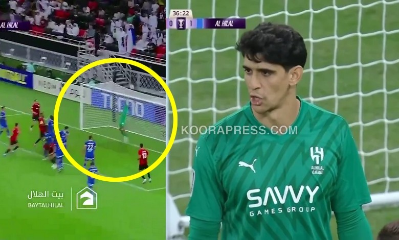 تصدي ياسين بونو التاريخي امام الريان القطري في دوري ابطال آسيا - كوورة ...