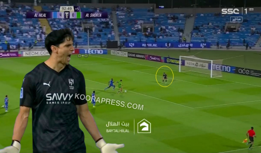 شاهد ياسين بونو يقوم واحدة من أفضل التصديات في دوري ابطال آسيا - كوورة ...